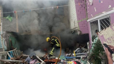 Se registra explosión por acumulación de gas en Neza hay al menos 3
