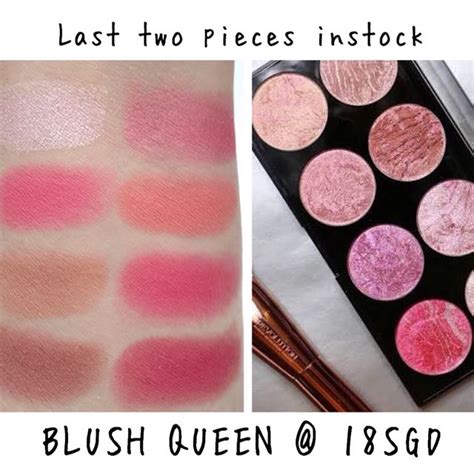 Makeup Revolution Blush Palette Queen Swatches Saubhaya Makeup