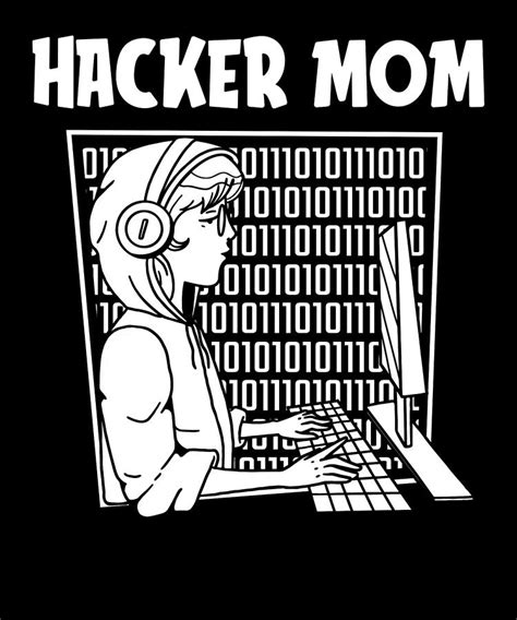 coder software engineer programmer programming coding digital art by crazy squirrel fine art
