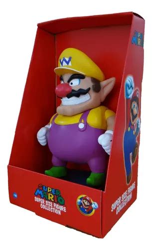 Boneco Wario Super Mario Bros Grande Kart Original Cole R Em