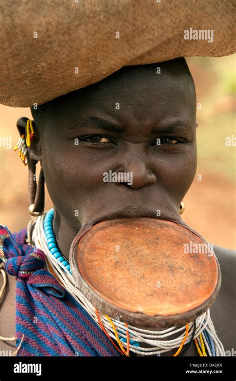 Surma Woman With A Lip Plate Hi Res Stock Photography And Images Alamy