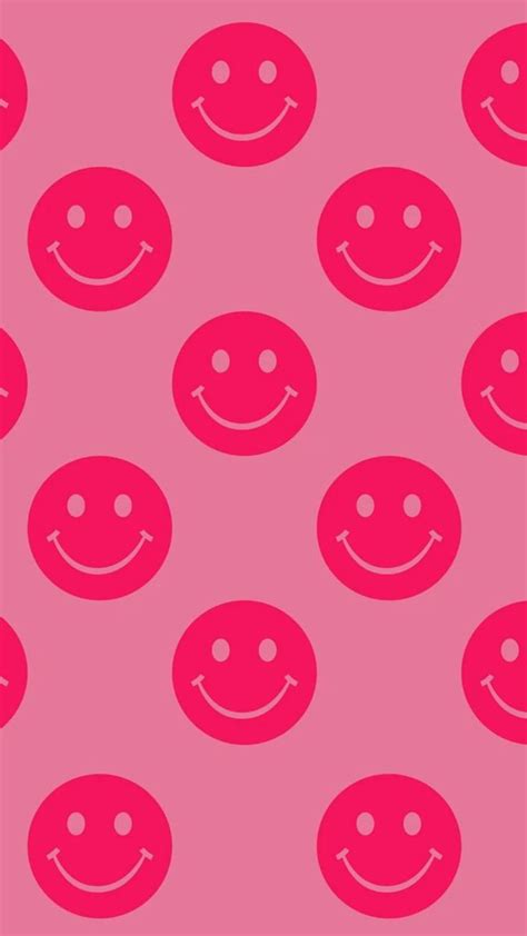 Smiley Faces Preppy Wallpaper Iphone Wallpaper Pattern Iphone