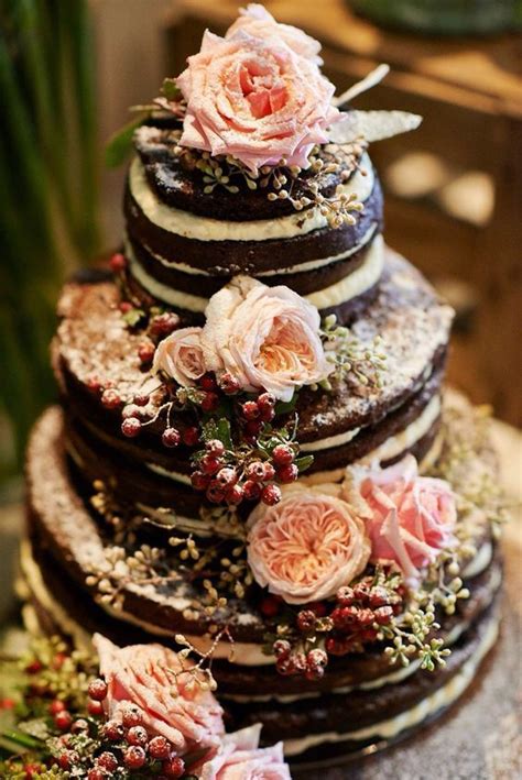 Bolos Naked Cake Naked Cakes Wedding Dessert Dream Wedding Cake