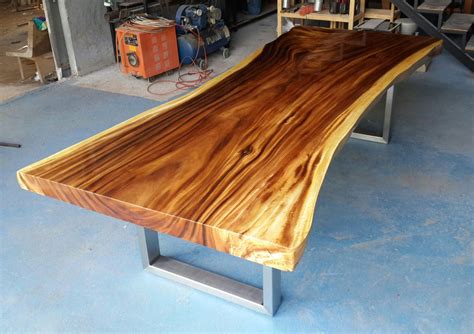 Rare Live Edge Slab Dining Table Or Conference Table 9 8ft In Length