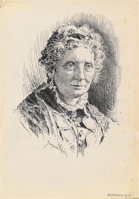 Harriet Beecher Stowe By Jacques Reich Artvee