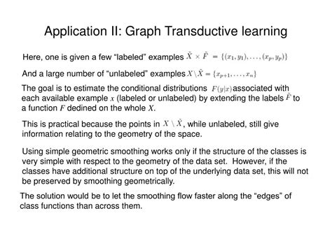 ppt regularization on graphs with function adapted diffusion processes powerpoint presentation
