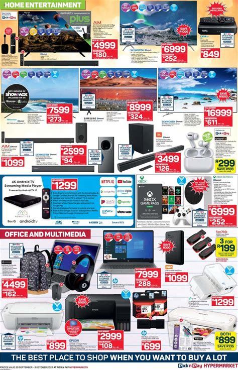Pnp Specials Hypermarket 20 September 2021 Pick N Pay Catalogue
