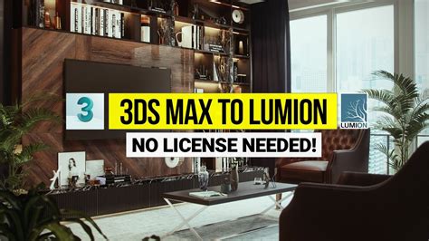 3ds Max Models To LUMION Without A 3ds Max License YouTube