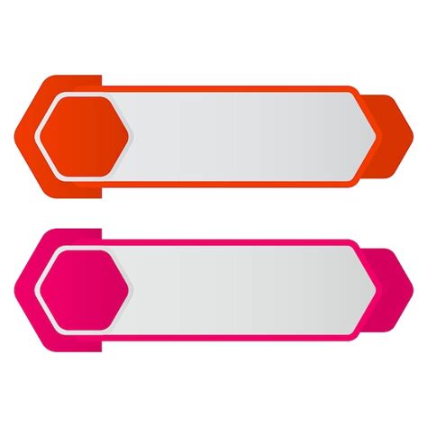Premium Vector Text Box Banner Title And Label Transparent Background