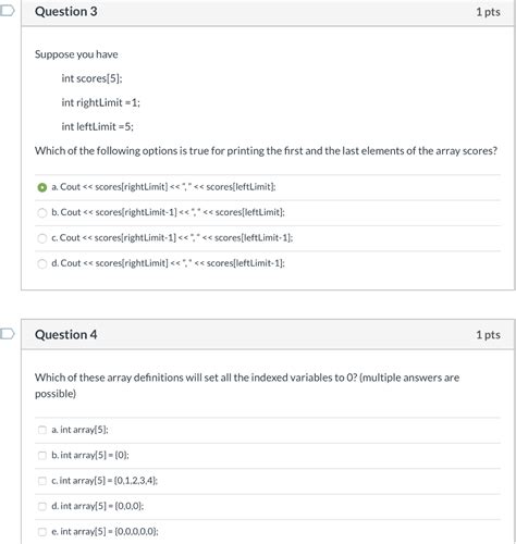 solved question 1 1 is this a valid array declaration