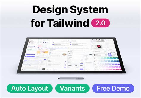 Figma Freebie Tailwind Design System 1 0 Demo Ui4free