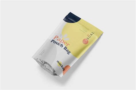 包装样机 食品自封袋包装设计效果图精选 XD素材中文网