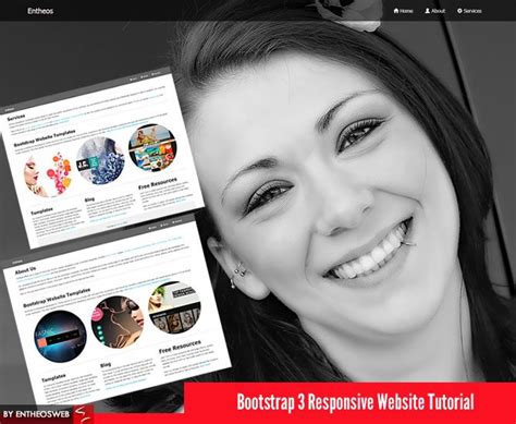 Bootstrap Responsive Website Tutorial Entheosweb