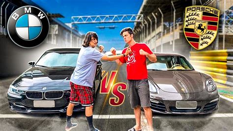 DESAFIEI A PORSCHE DO ENALDINHO PARA UM RACHA CONTRA MINHA BMW YouTube