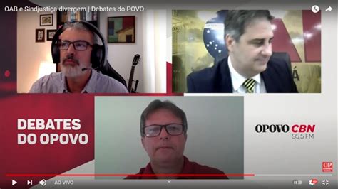 COORDENADOR GERAL DO SINDJUSTIÇA PARTICIPA DE PROGRAMA DA RÁDIO O POVO