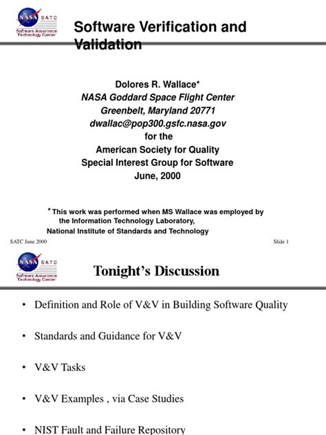 software verification and validation pdf software testing verification and validation