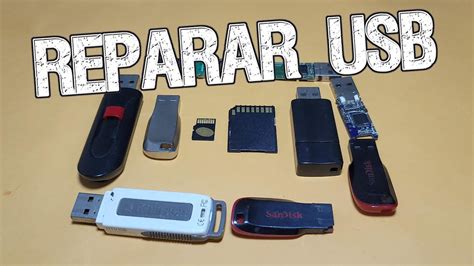 3 Formas De Reparar Memoria USB Tarjeta SD Micro SD Disco Duro Y SSD