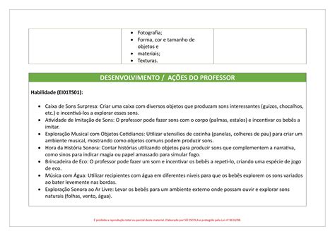 PLANEJAMENTOS DE AULA BNCC EDUCAÇÃO INFANTIL 2024