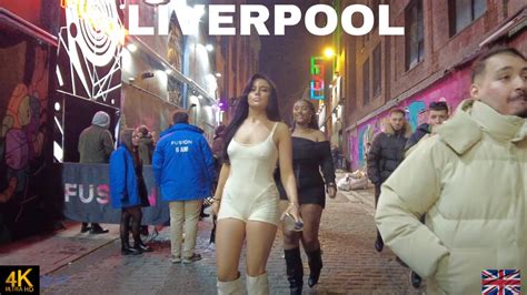 Liverpool England Uk Nightlife Afterparty Youtube