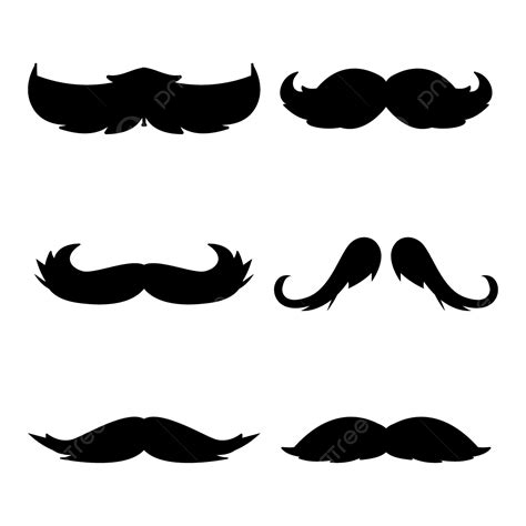 Colecci N De Vectores De Bigote Png Bigote Hombre Bigote Hombre Png