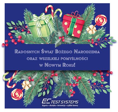 Radosnych Świąt Bożego Narodzenia oraz wszelkiej pomyślności w Nowym