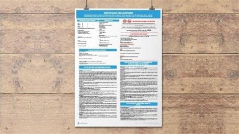 Affichages Obligatoires En Entreprise 2024 Les Panneaux Obligatoires