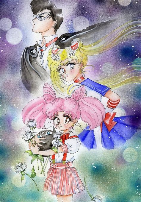 Sailor Moonchibiusa E Milord By Ladymadge On Deviantart Sailor Moon Chibi Moon Chibiusa
