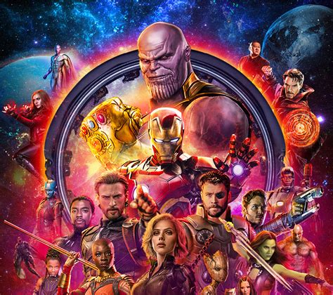 Avengers Infinity War Official Poster Recreated Behance