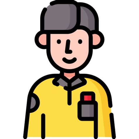 Referee Special Lineal Color Icon
