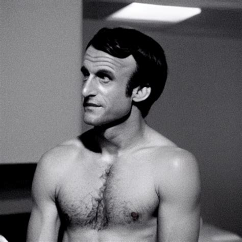 Prompthunt Emmanuel Macron Shirtless In American Psycho 1999