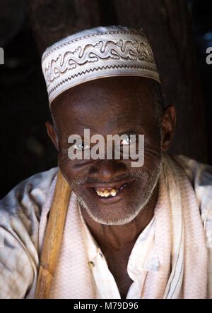 Portrait Of An Afar Tribe Man With Traditional Hairstyle Afar Region