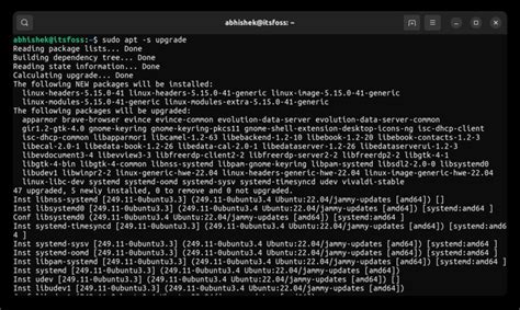 List Upgradable Packages With Apt Command In Ubuntu