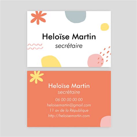 D Crypter Imagen Carte De Visite Secr Taire Ind Pendante Fr