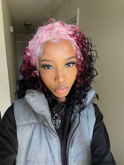 Dyed Curly Hair Dyed Natural Hair Dye My Hair Curly Hair Styles