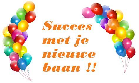Succes Met Je Nieuwe Baan Business Praat