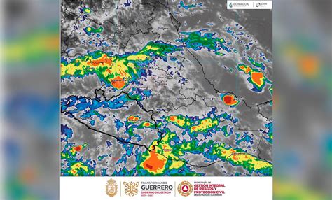 Prevén lluvias fuertes en Guerrero por onda tropical número 18
