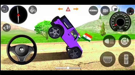 Dollar Song New Car Simulator 3d Mahindra Blue Thar Driving Indian