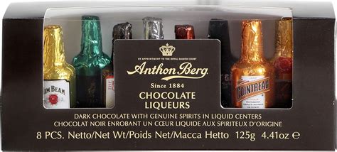 Anthon Berg Chocolate Liqueurs Famous Liqueur Brands Bottles