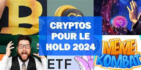 Top 7 des crypto monnaies à conserver en 2024