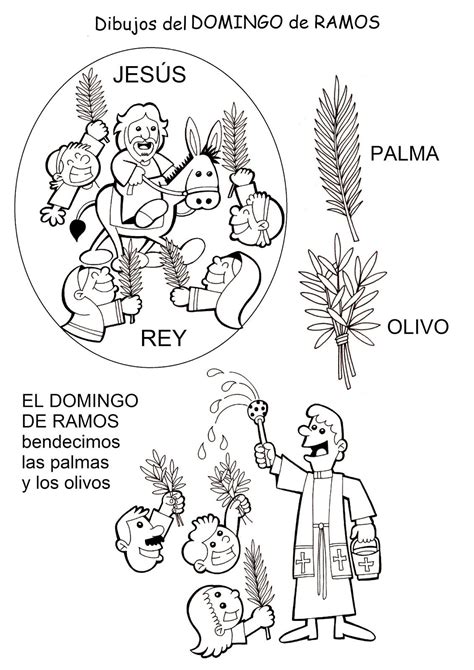 Fichas Domingo De Ramos Fuente Elrincondelasmelli Blogspot