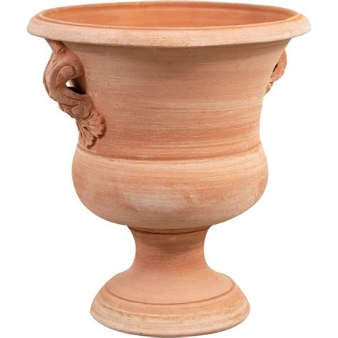 Biscottini Pot De Fleur Exterieur Grande Taille 47x47x53 Cm Pot Terre