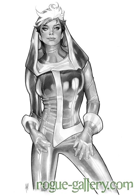 Rogue Commission By Adam Hughes Comic Art Comic Book Artists Comic