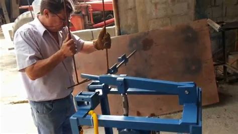 Máquina para dobrar estribos e sapatas YouTube