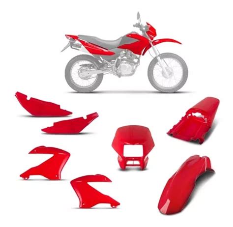 Kit Peças Carenagem Bros 150 Pro Tork Exelente Qualidade Frete grátis