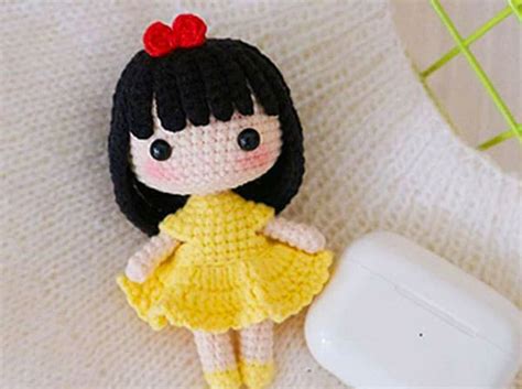 Muñeca Kiki Juguete Amigurumi PATRÓN GRATIS Crochetisimo