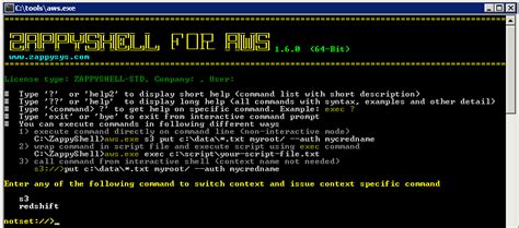 Aws Command Line Tool