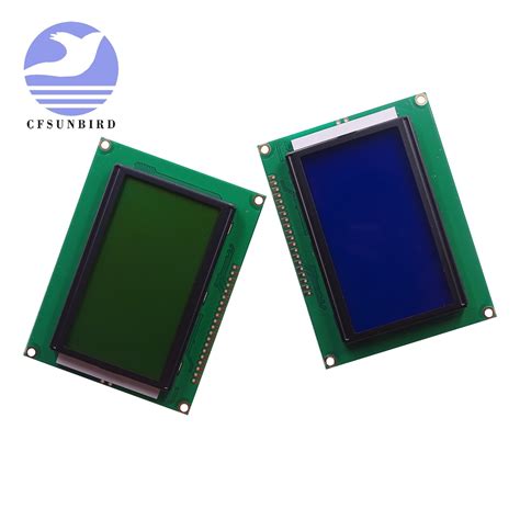 12864 128x64 Dots Graphic Blue Color Backlight LCD Display Module For