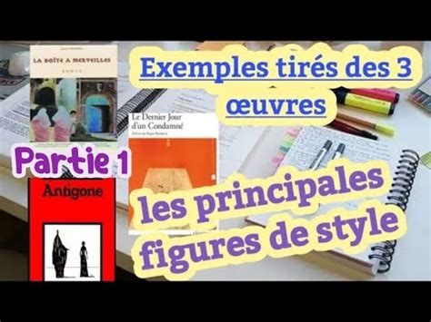 R Vision Les Principales Figures De Style Dans Les Trois Uvres