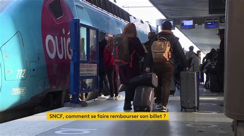 Grève à la SNCF comment se faire rembourser son billet de train