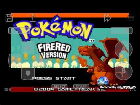 Minha Primeira Batalha No Pokemon Fire Red Youtube